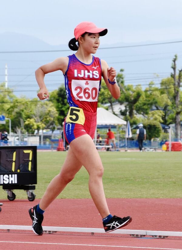 ＜県高校総体 陸上＞野口（伊万里実）17年ぶり県新 女子5000競歩 攻め貫き、会心レース | SAGA SSP