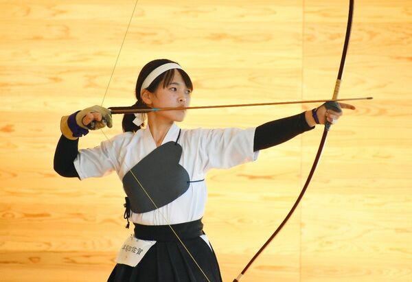 ＜弓道・九州高校新人＞石橋希実（早稲田佐賀）女子個人2位 | SAGA SSP