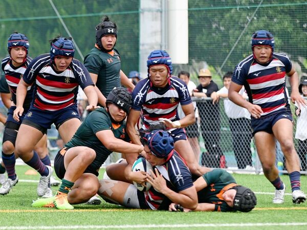 ＜全九州高校体育大会＞ラグビー 佐賀工、準優勝 東福岡に16―17 | SAGA SSP
