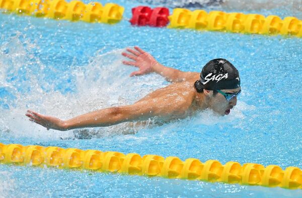 ＜全九州高校体育大会・競泳＞市丸愛翔（龍谷）優勝 男子200メートル個人メドレー 吉田藍深（佐賀北）3位で全国切符 女子200メートル平泳ぎ | SAGA SSP