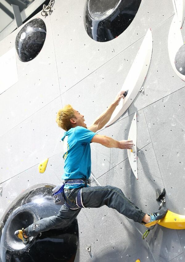 ＜クライミング＞樋口純裕（佐賀県山岳・スポーツクライミング連盟）が準優勝 リード・ジャパンカップ | SAGA SSP