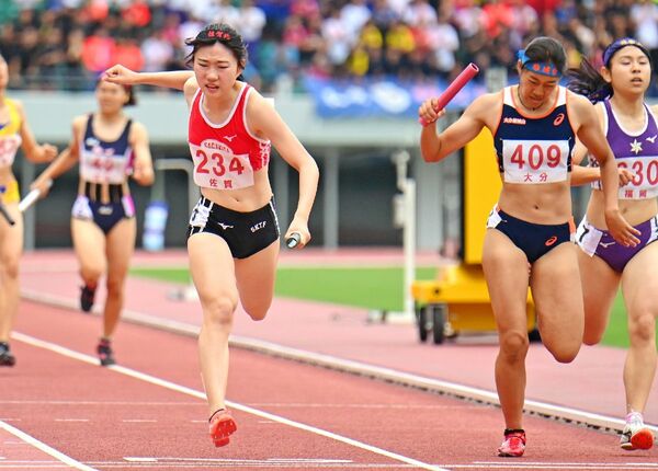 ＜全九州高校体育大会＞陸上女子1600メートルリレーは佐賀北2位 ホッケー男子伊万里実、サッカー男子龍谷も準優勝 | SAGA SSP