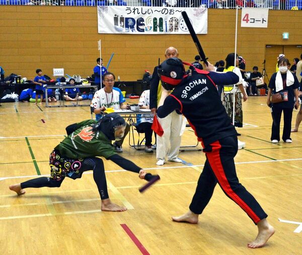 ＜SAGA2024 デモスポ＞スポーツチャンバラ 全国の190人、一本に集中 | SAGA SSP