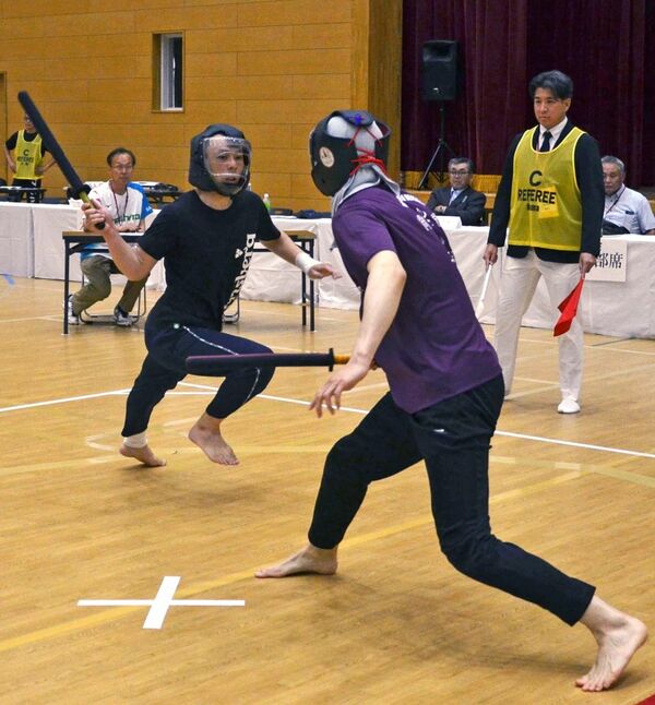 ＜SAGA2024 デモスポ＞スポーツチャンバラ 全国の190人、一本に集中 | SAGA SSP