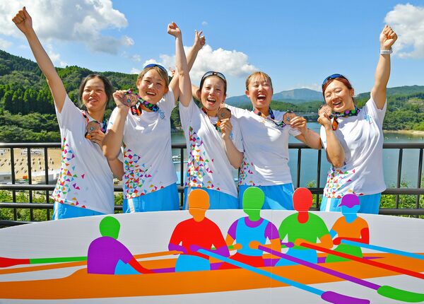 ＜国スポ＞佐賀県選抜3位 ローイング成年女子かじ付き4人スカル SAGA2024 – SAGA SSP