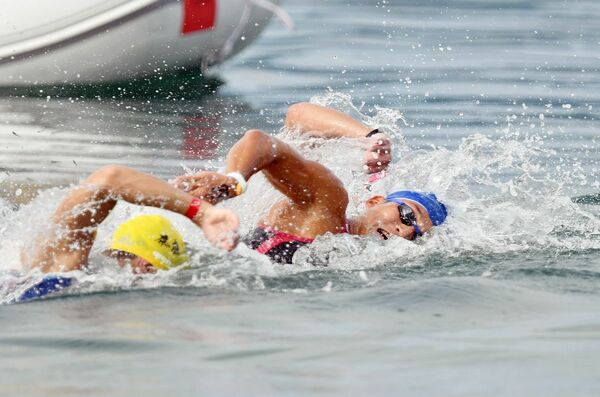 オープンウォータースイミングの渡辺雅空（チームSSP）5位 SAGA2024国スポ | SAGA SSP